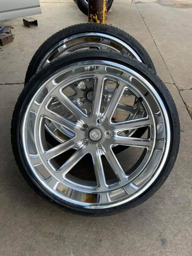 4 NEW 22" US MAG BULLET U130 22X9 + 22X10.5 5X127 (5X5) CHEVY GMC RIMS ...