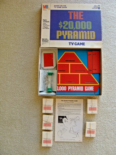 Vintage THE $20,000 PYRAMID TV Game - 6th Edition - Complete! | eBay
