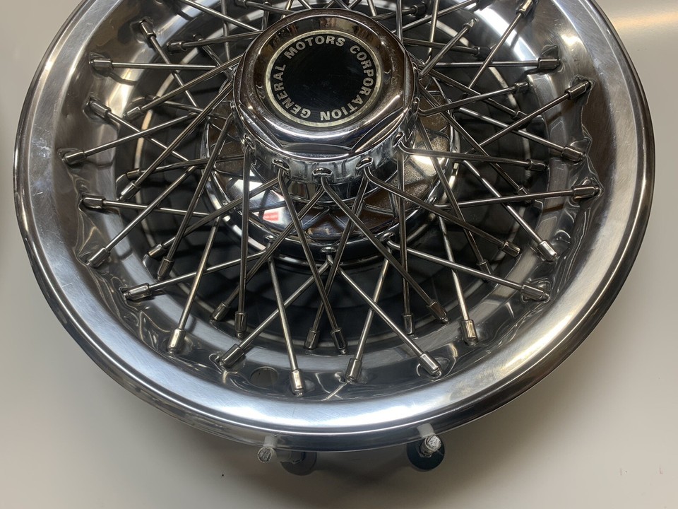Set (4) 1979 1980 GMC & Chevrolet Truck 14" Wire Spoke Hubcap Wheel ...