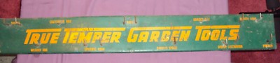 TRUE TEMPER GARDEN TOOL SIGN - METAL - VINTAGE | eBay