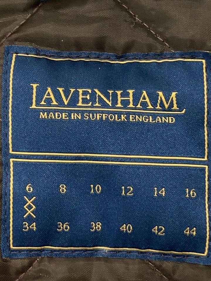 LAVENHAM Coat 34 Polyester Brown Stylish Warm Used | eBay Australia