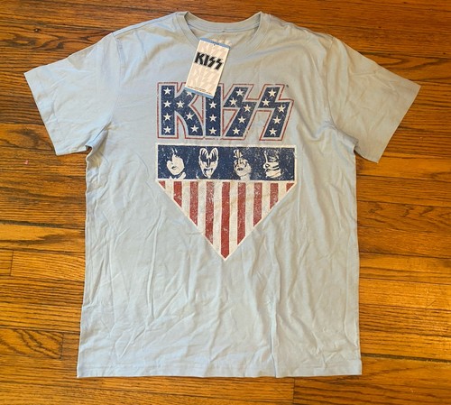 NWT KISS Rock Band Licensed Graphic Tee Shirt Men’s Large | eBay