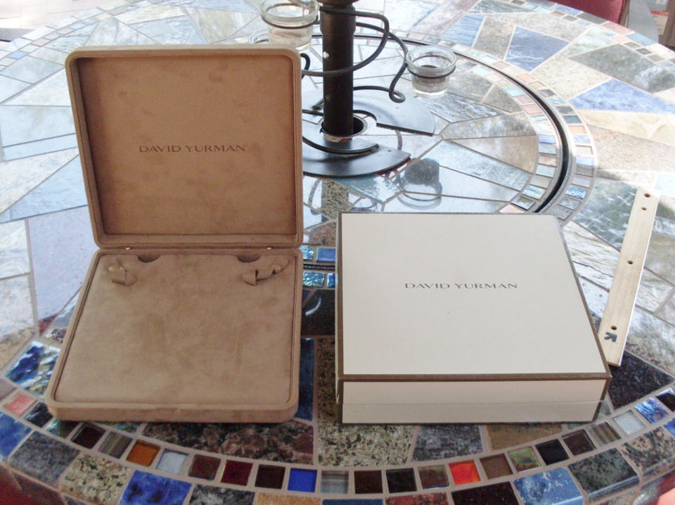 New Style - David Yurman Extra Large Gift Box w/Outer Shell & Ribbon | eBay