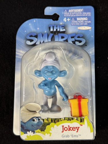 The Smurfs Movie 2011 Jokey Smurf Action Mini Figure Grab Ems JAKKS ...