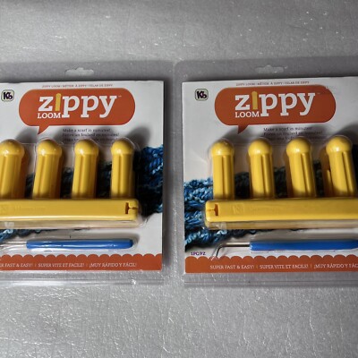 Lot Of Two Zippy Knitting Board Zippy Looms KB6500 | eBay