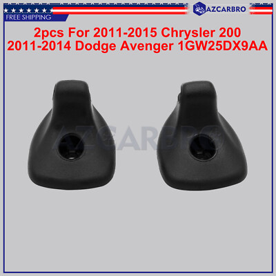 2PCS Sun Visor Sunvisor Support Clip Fits For Dodge 2011-2014 Avenger ...
