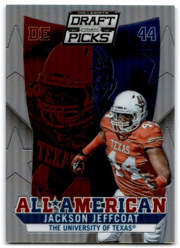 2015 Jackson Jeffcoat Panini Prizm Collegiate Draft Picks All Americans ...