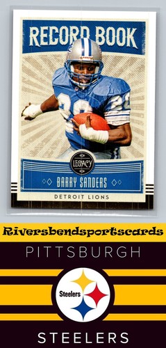2020 Panini Legacy #RB-BS Barry Sanders Record Book | eBay