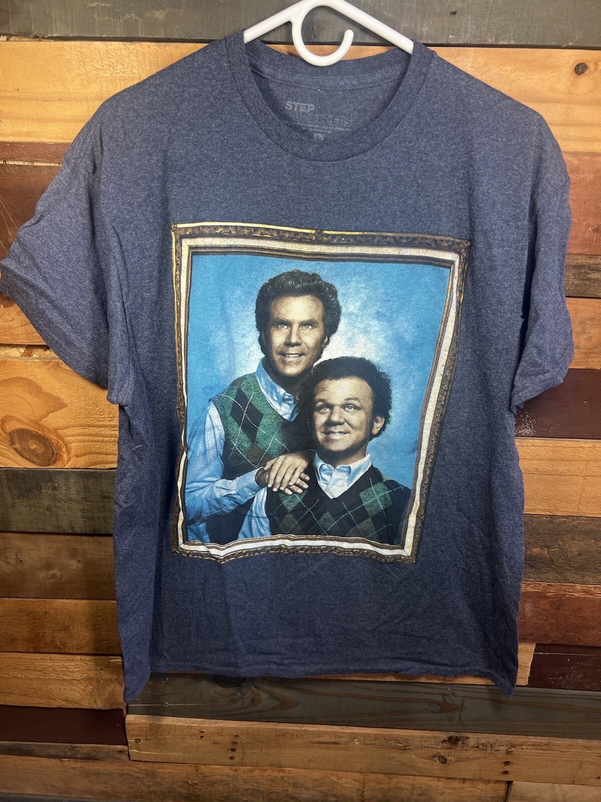 Retro Step Brothers Movie themed Blue colored T Shirt… - Gem