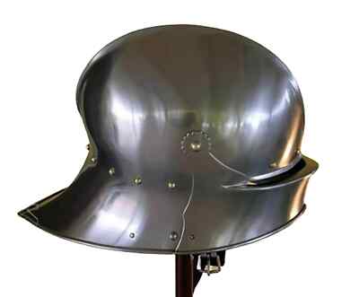 Medieval Wearable German Sallet 18 GA Knight helmet | eBay