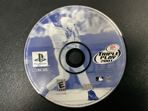 Triple Play 2001 PS1 Sony PlayStation 1 Disc Only | eBay