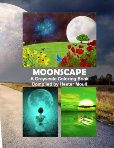 Moonscape: A Greyscale Coloring Book by Moult, Hester 9781794339972| eBay