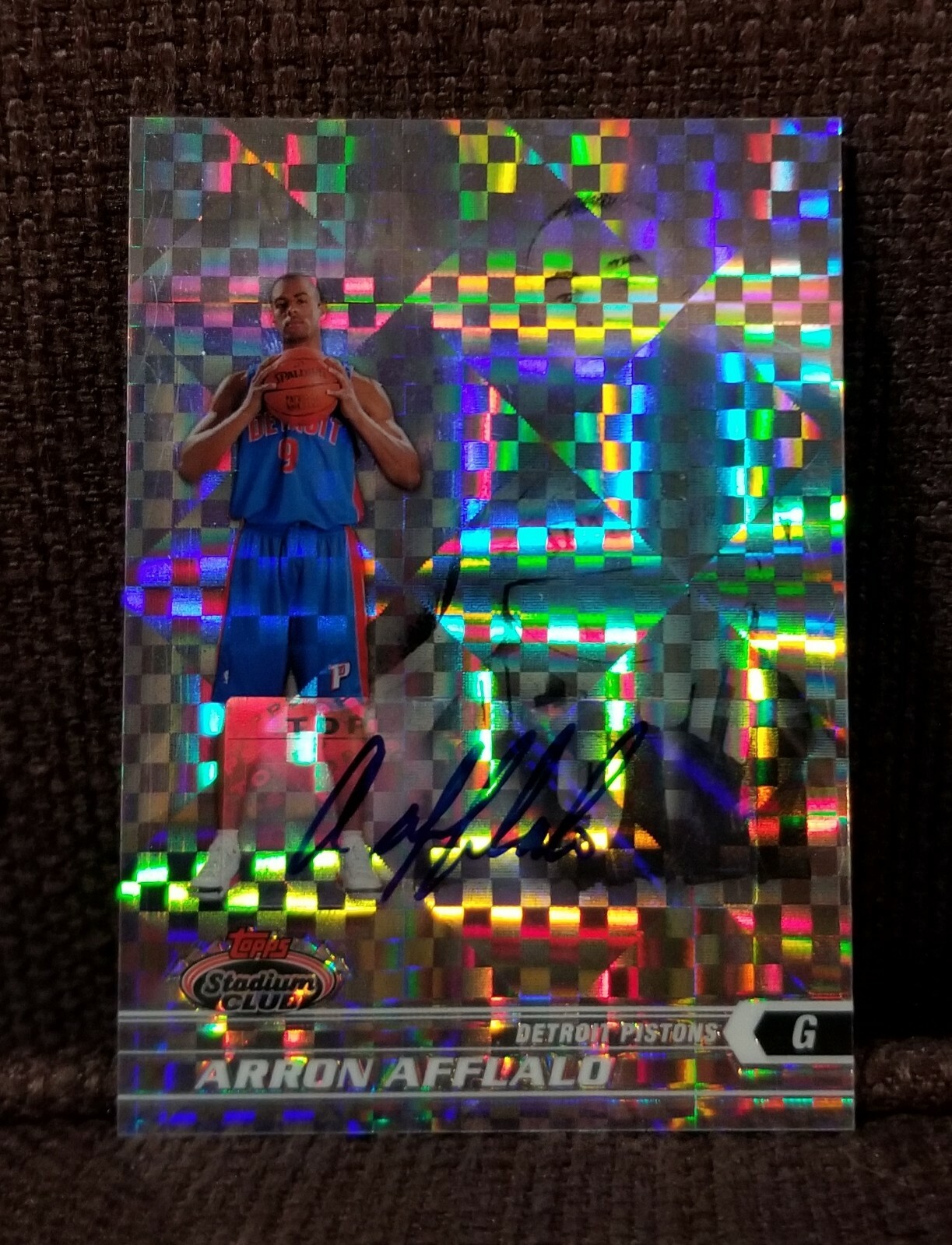 2007-08 Topps Stadium Club - NBA Rookie Arron Afflalo #127 X-Fractor ...