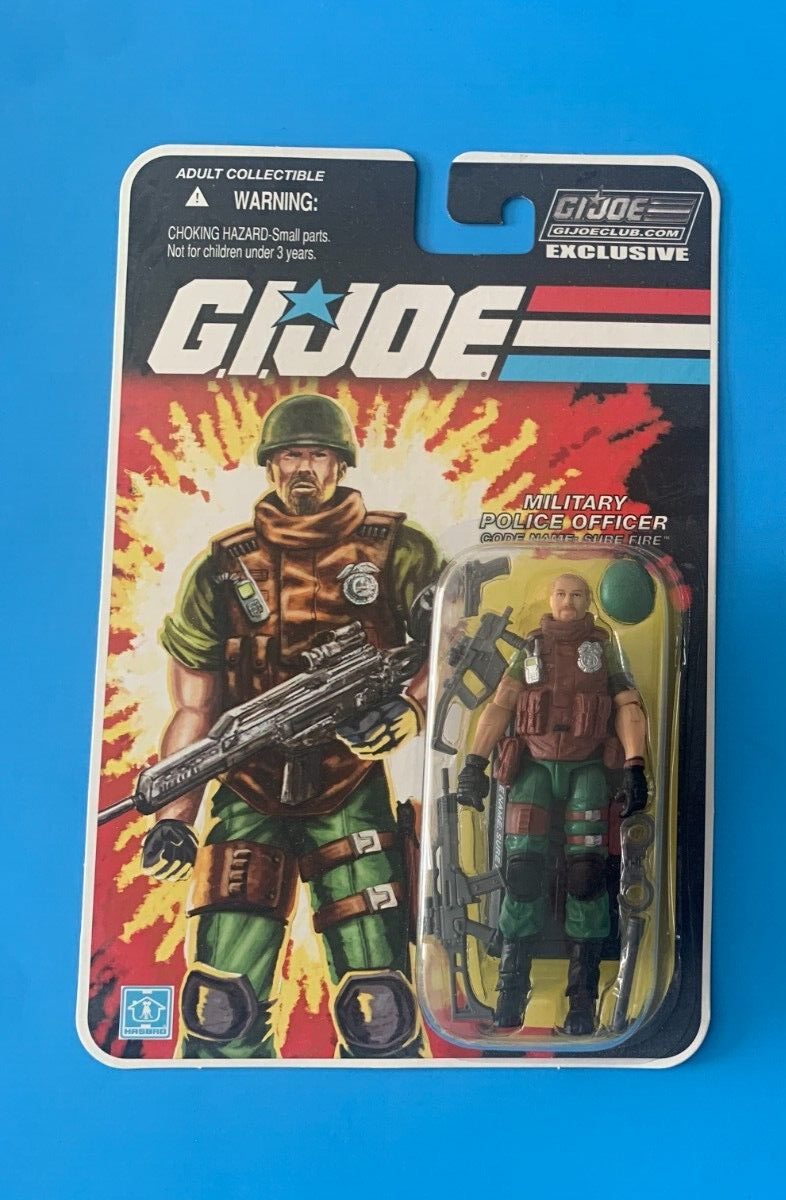 GI JOE COLLECTOR'S CLUB FSS 1.0 SURE FIRE | eBay