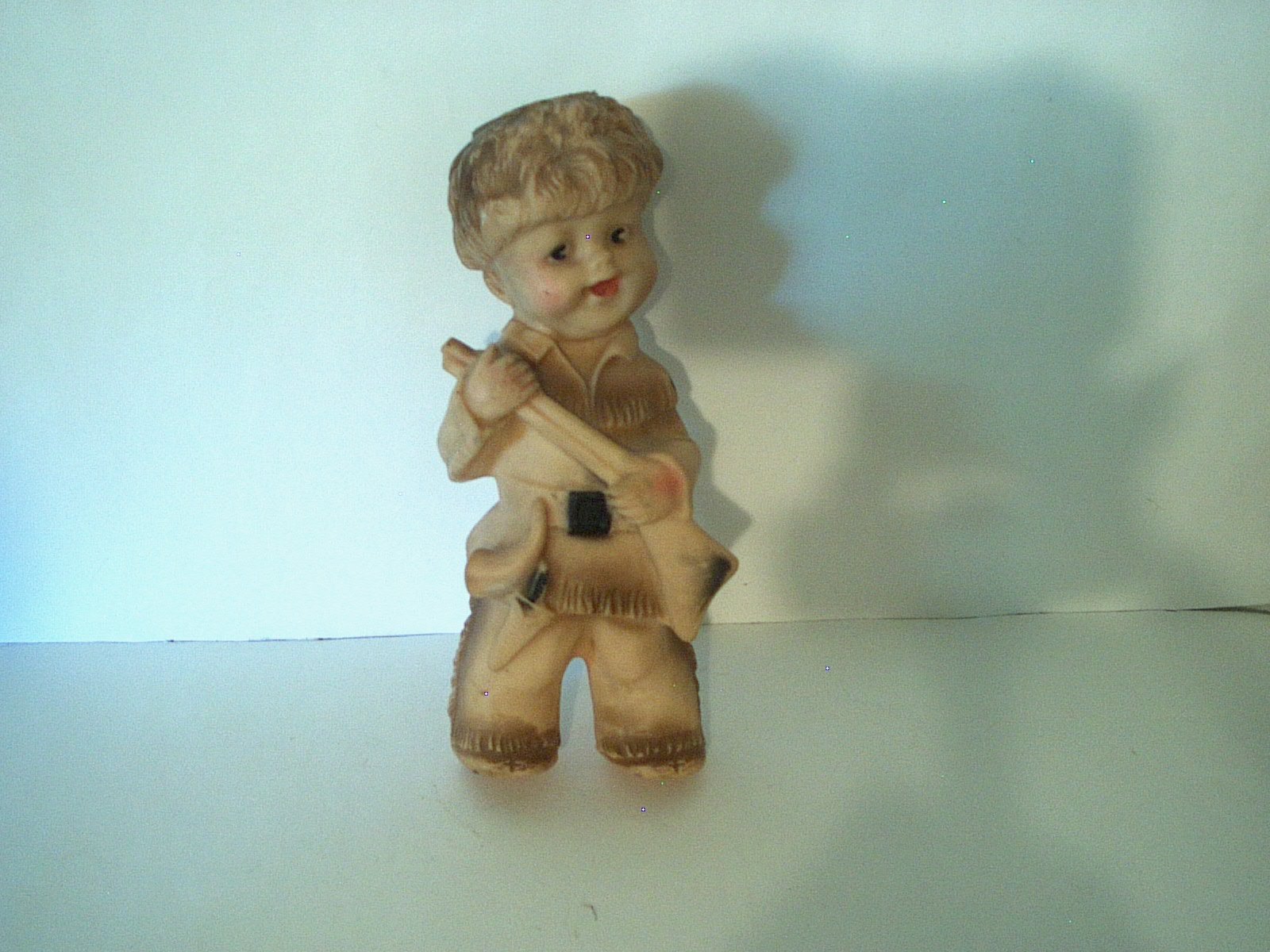 Davy Crockett plastic squeak toy figure 1950's 1960's | eBay