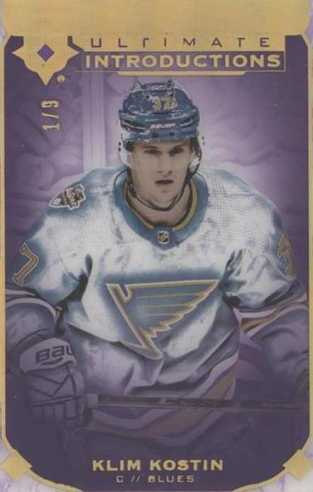 2019-20 Upper Deck Ultimate Collection - Ultimate Introductions Klim ...
