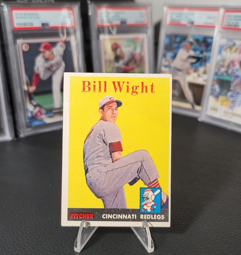 1958 Topps Baseball #237 Bill Wight Cincinnati Redlegs EX | eBay