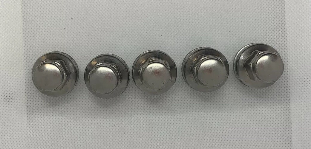 Set Of 5 GENUINE JAGUAR WHEEL NUT S-TYPE X-TYPE XF XKR XK XJ XJR F-TYPE ...