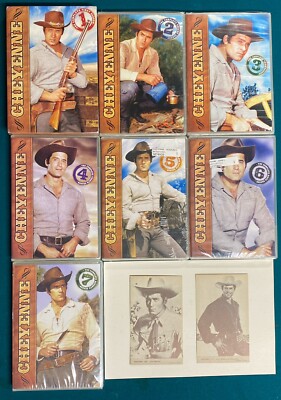 Cheyenne :Complete DVD Series ( Seasons 1-7 SEALED!!! ) & Photo Cards ...