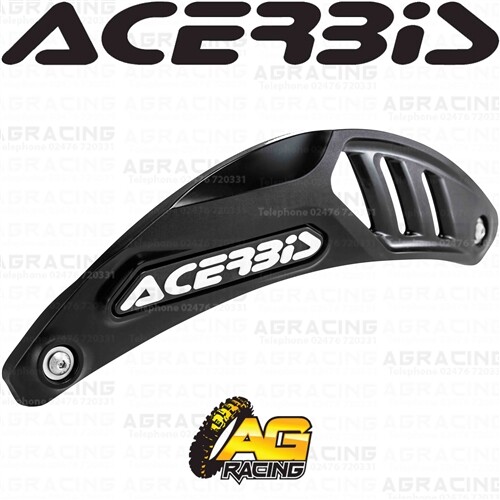 Acerbis X-Exhaust Black Front Pipe Exhaust Guard For Husqvrana FC 250 ...