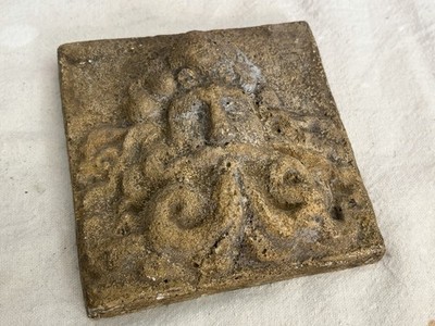 Antique Salvaged Architectural Greek God Concrete Wall Plaque | eBay