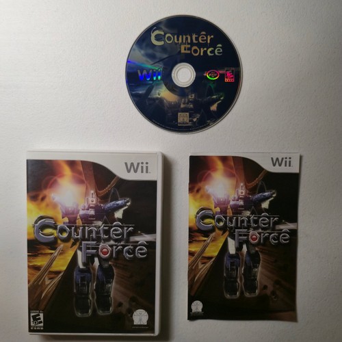 Counter Force Wii Video Game Shoot Em Up Multiplayer | eBay