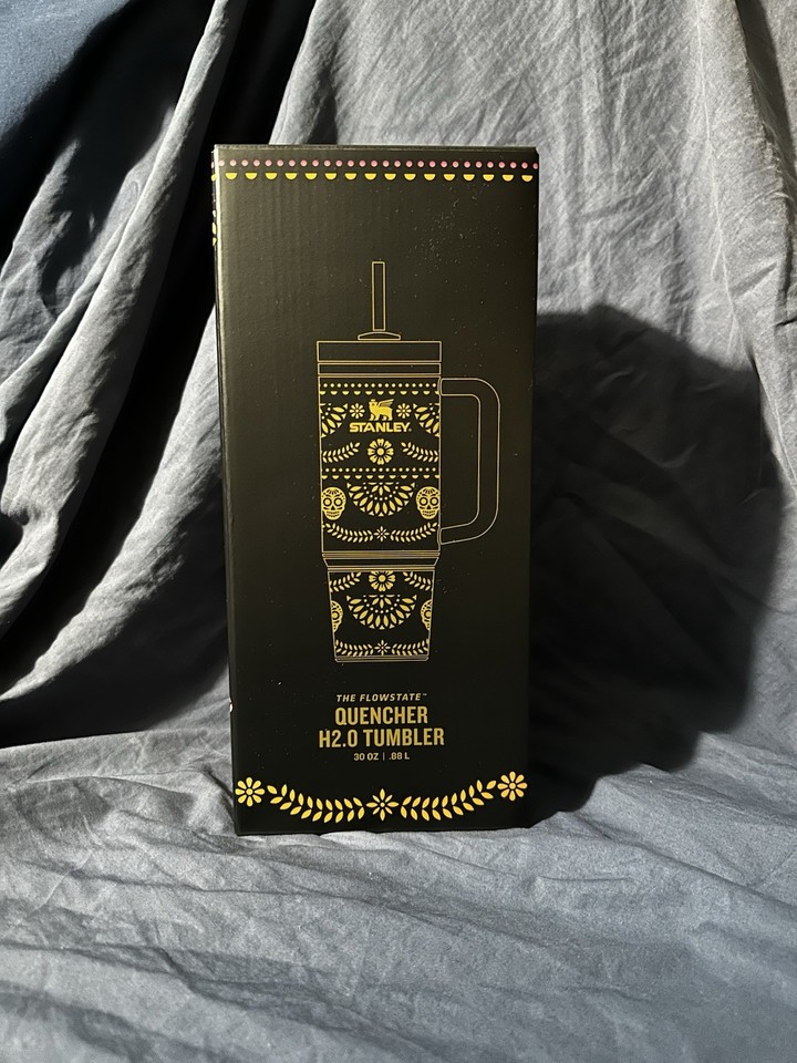 Stanley Quencher Tumbler 30 OZ Midnight Catrina Day of the Dead 👻 Halloween | eBay