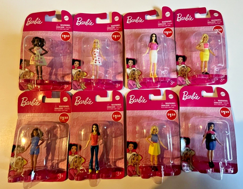 NEW! MATTEL ~ BARBIE MINI FIGURE ~ YOU CHOOSE BARBIE & QUANTITY ~ 1 ...