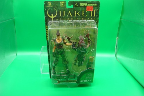 Vintage Quake II Jungle Marine Athena 6.5" Action Figure ReSaurus Co ...