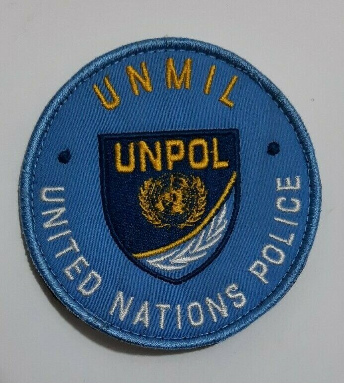 Unpol Logo Rare 1990s 2000s United Nations Civilian Police Badge On