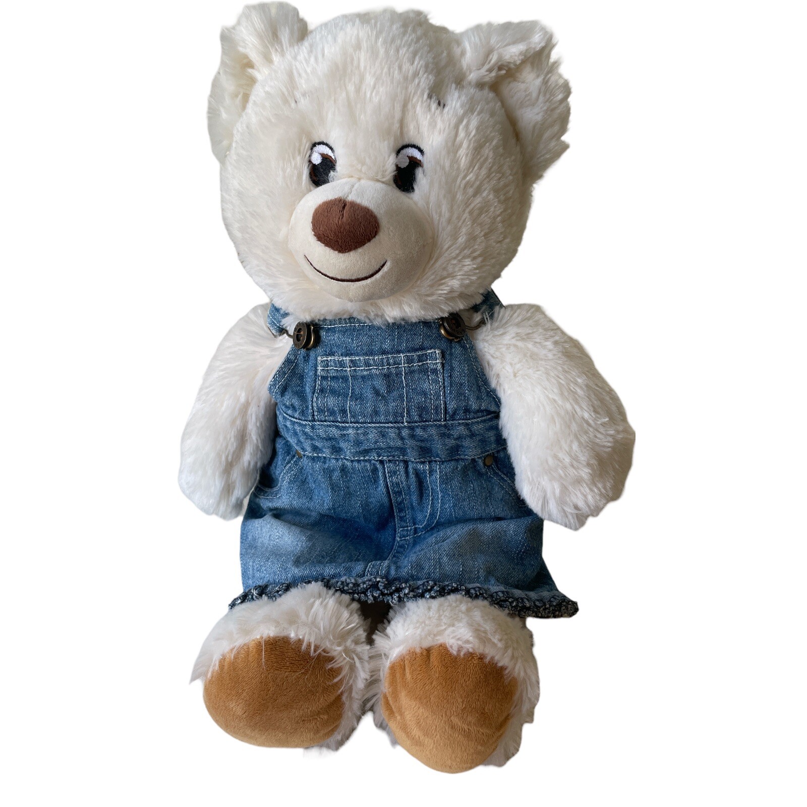 Build A Bear Lil Pudding Cub 15” Plush Stuffed Animal White With ...