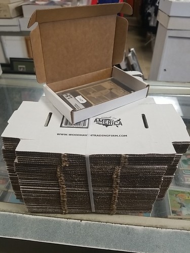 Graded Slab Cardboard Shipping Box Fits Most 5 3/4" Bundle 80ct | eBay