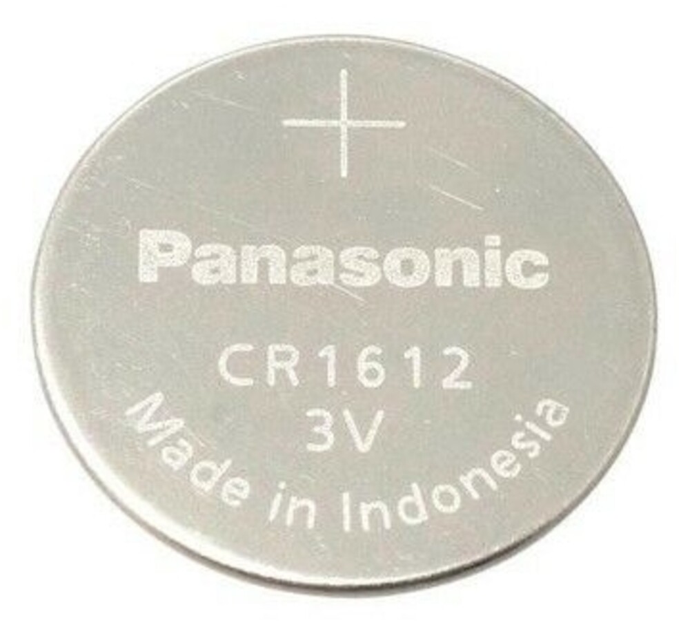 2 Panasonic CR1612 CR 1612 3v Lithium Battery BULK Original Batteries ...
