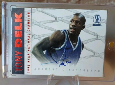 1997 Scoreboard Tony Delk Autograph 🔥🔥 | eBay
