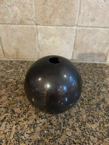 Collectible "Robert Isabell" Silver Plated Hole In One Vase Postmodern ...