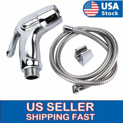 Stainless Steel Bidet Spray Handheld Shower Head Shattaf Toilet with ...