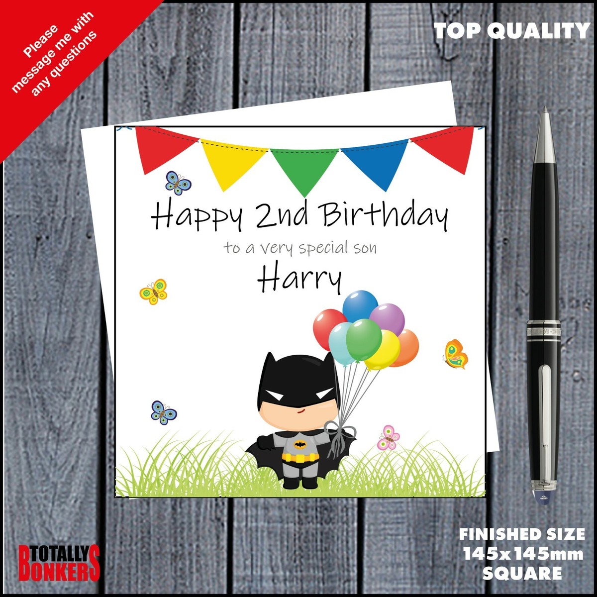 Batman Birthday Card Messages
