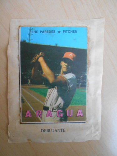 Rare Card #82 RENE PAREDES Topps/Venezuela 1967 REMOVED FROM/ALBUM | eBay