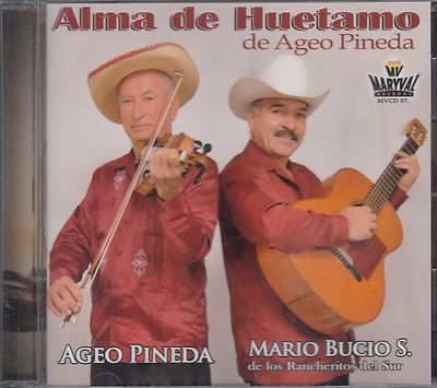 Alma De Huetamo Ageo Pineda y Mario Bucio CD New Nuevo sealed | eBay