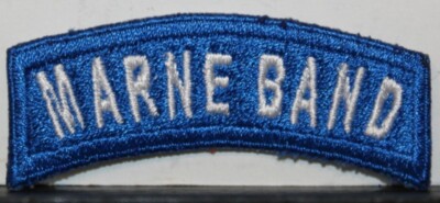 US Army 3rd Infantry Division Marne Band Full Color Insignia Badge Tab ...