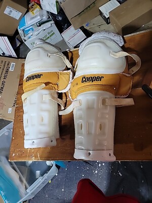Vintage Cooper Hockey Shin Pads DG3S Very Cool Canada | eBay