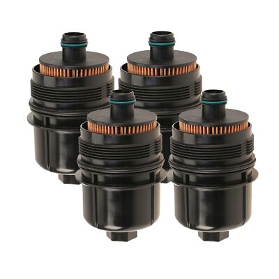 Genuine OEM Mopar Set of 4 Engine Oil Filters Primary & O-Ring For Jeep ...