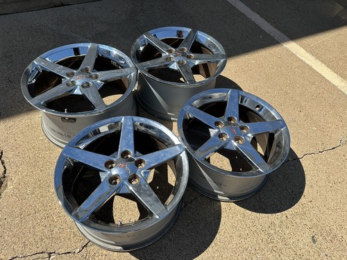Chevrolet Corvette C6 2005-2008 18" 19" Inch OEM Set of 4 Wheels Rims ...