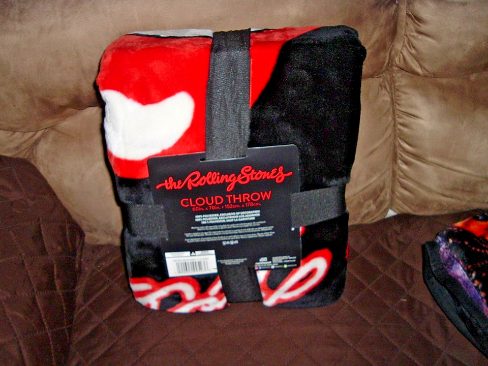 The Rolling Stones Classic Rock Band Luxury Cloud Throw Blanket 60"x70 ...