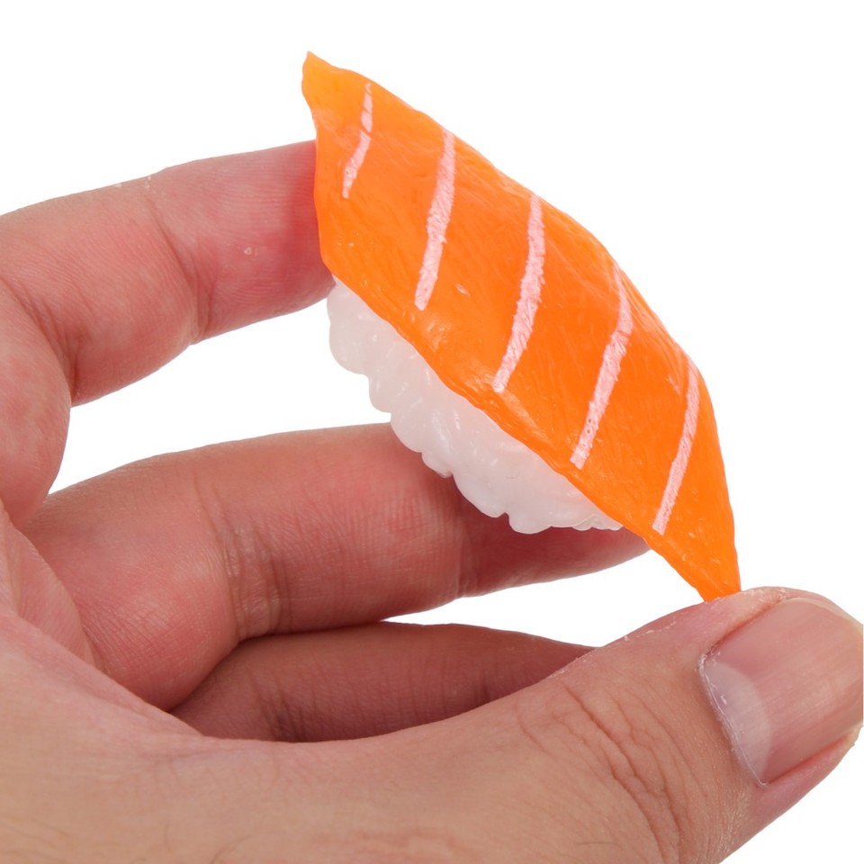 4Pcs Simulated Sushi Playthings Imitated Sushi Models Fake Food ...