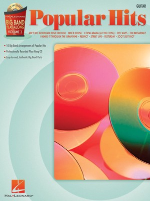 Popular Hits for Guitar Big Band Play-Along Volume 2 Sheet Music Book ...