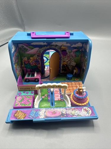 Vintage 1995 Pound Puppies & Purries Wedding Playset Carrier Honeymoon ...