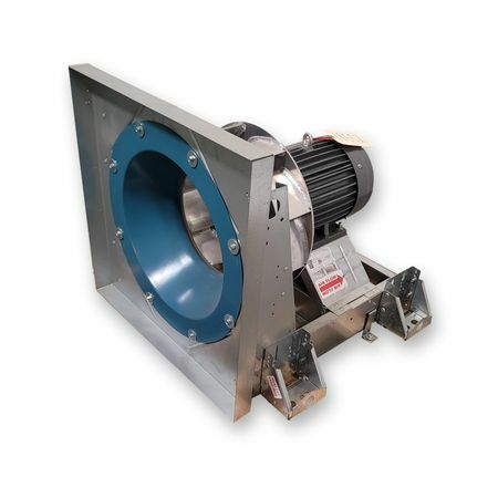 Surplus 3700CFM @ 5" SP Twin City Fan Plenum Plug Fan 5HP Model EPLFN ...