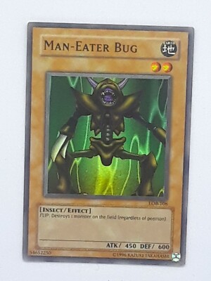 Yu-Gi-Oh! Man-Eater Bug LOB-108 | eBay