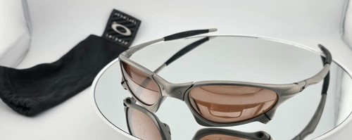 GENUINE Oakley X Metal Penny Titanium/ VR28 Black Iridium Low Serial ...